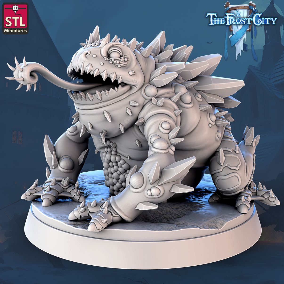 Ice Toad – Potbelly Miniatures